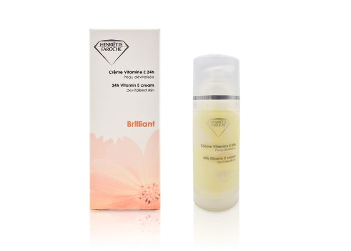 Brilliant 24h cream with vitamin E - devitalised skin