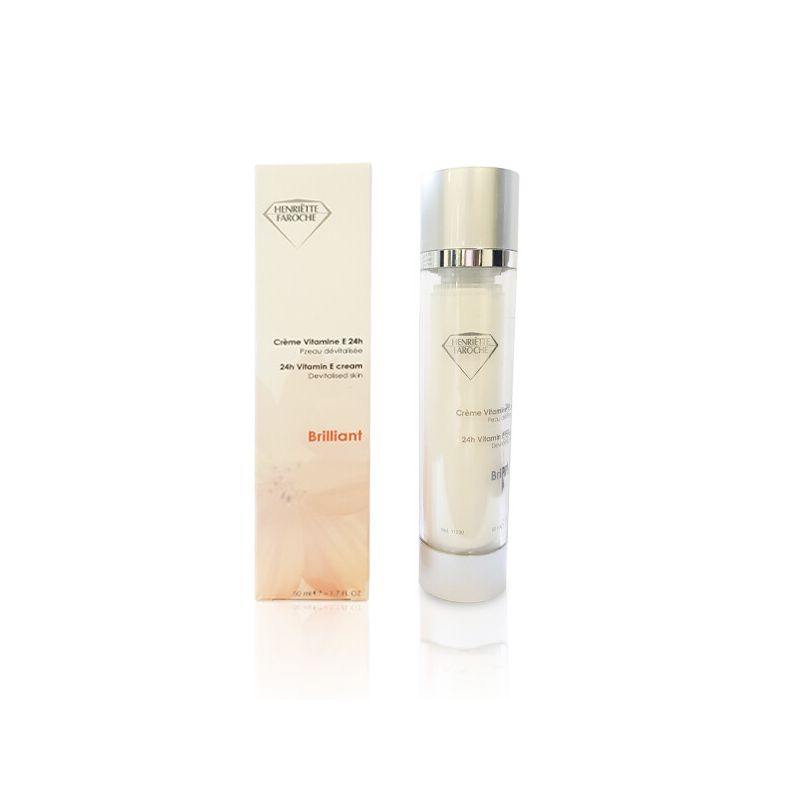 Brilliant 24h cream with vitamin E - devitalised skin